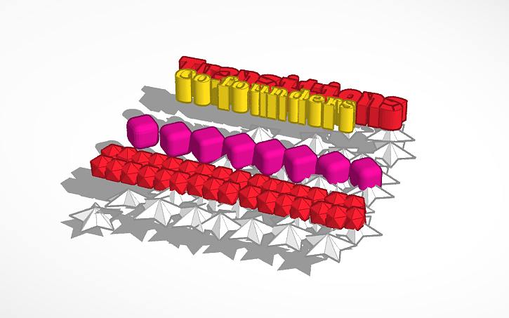 3D design Kaz.organization map | Tinkercad