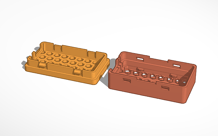 3D design Unity Sensor Case - v1 - Tinkercad