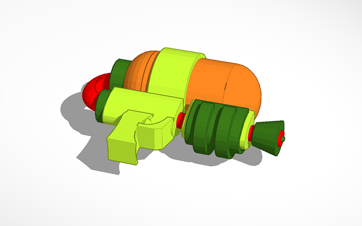 3D design Splattershot Replica | Tinkercad