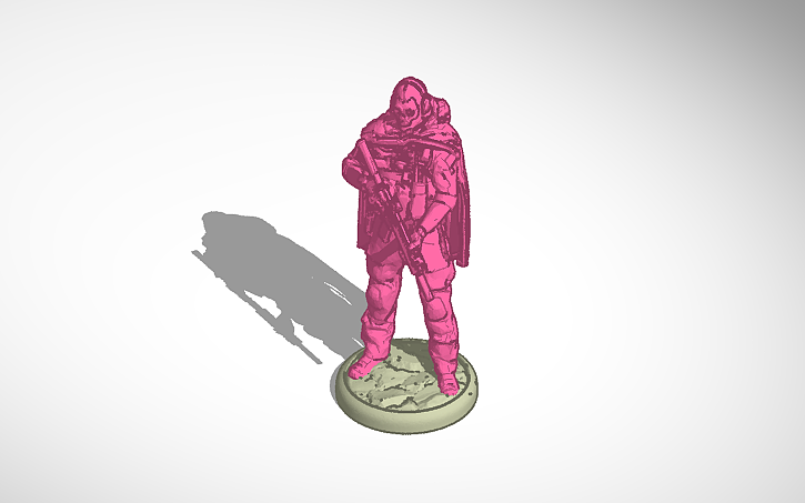 3D design Ghost - COD - Tinkercad