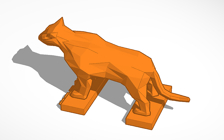 3D design tiger ... | Tinkercad
