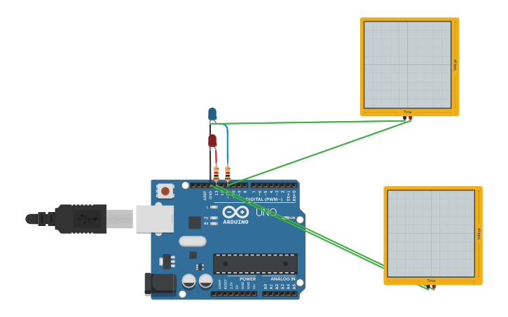 Circuit Design Output Compare Tinkercad