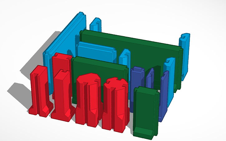 3D design More Detail Labyrinth Wallset - Tinkercad
