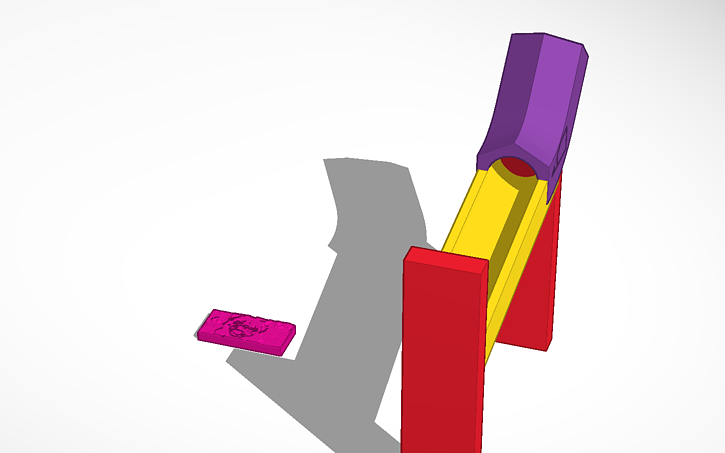 3D design chain reaction - Tinkercad