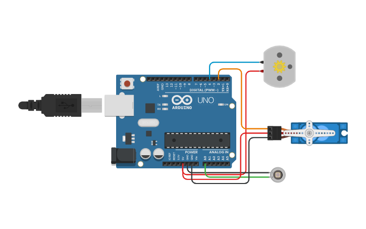 Circuit design 2118027 - Tugas 2 Kelas - Tinkercad