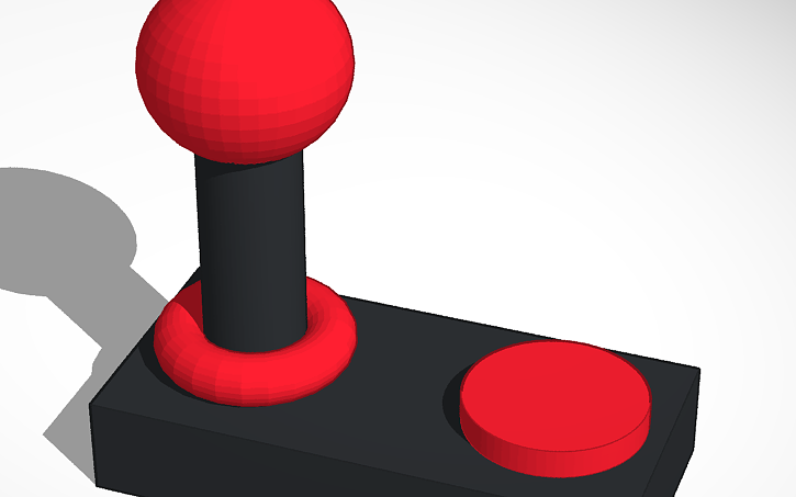 3D design Joy Stick - Tinkercad