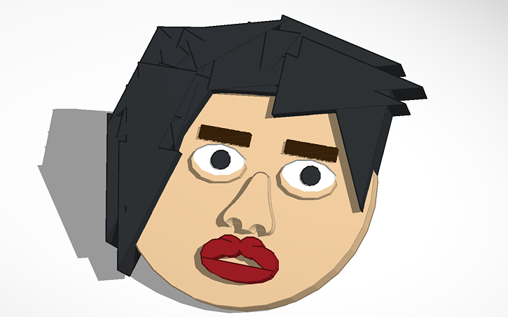 3D design Anthony Head #Smosh | Tinkercad