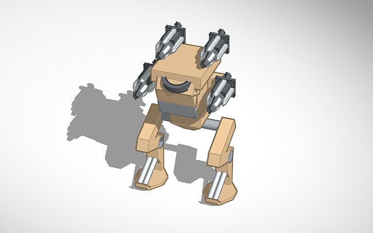 3D design G.I. Patton (War Robots) - Tinkercad