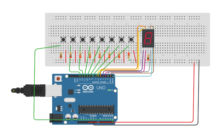 Circuit design Examen_E2 | Tinkercad