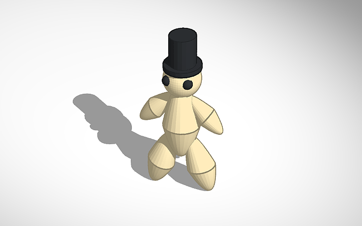3D design Little Man - Tinkercad