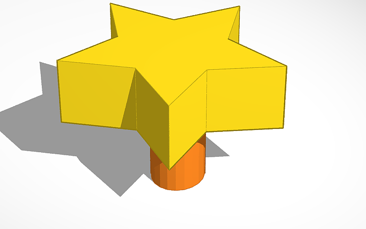 3D design Star 2 - Tinkercad