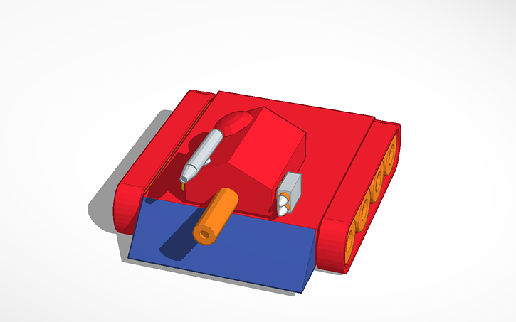 3D design Tank Model | Tinkercad