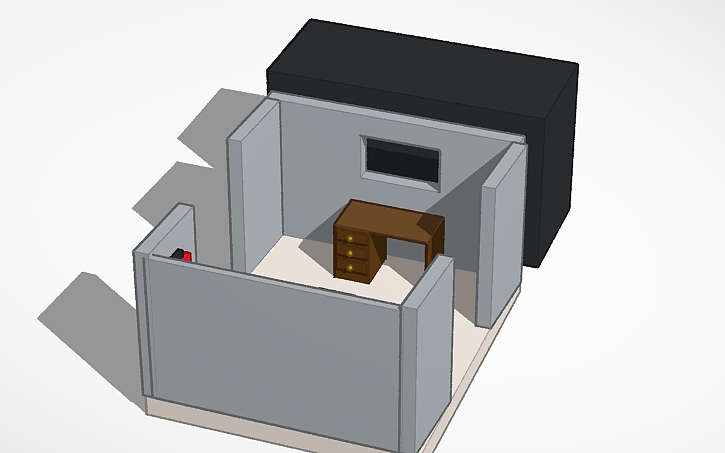 3D design fnaf office basic version - Tinkercad