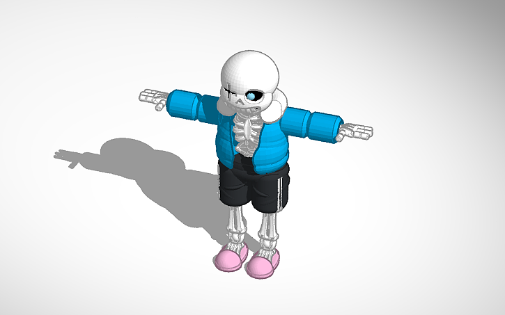 3D design Sans - Tinkercad
