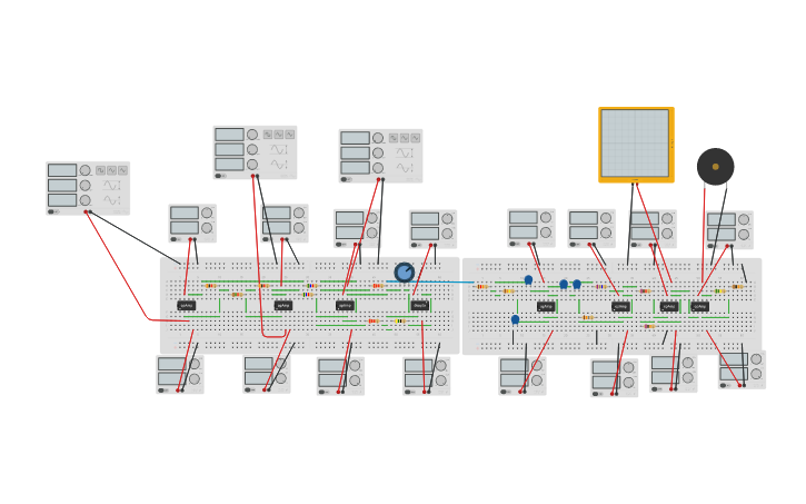 Circuit design Laboratorio #7 | Tinkercad