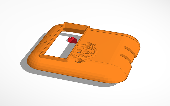 3d Design Arduino Box Cover For 16x2 Lcd Keypad Shield Tinkercad 7715