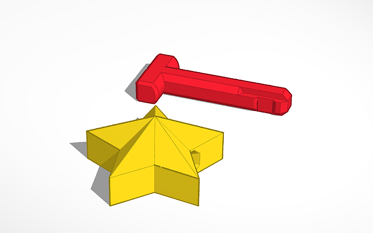 3D design tippi tree Christmas ornament - Tinkercad