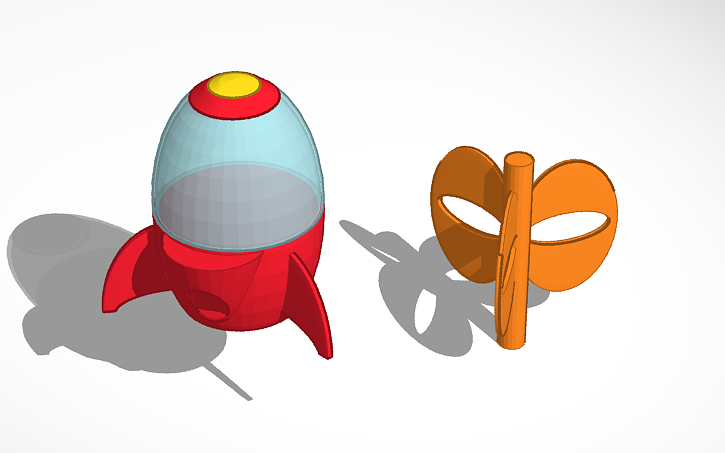 3D design claw machine - Tinkercad