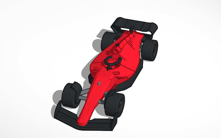 3D design f1 F1-75 - Tinkercad
