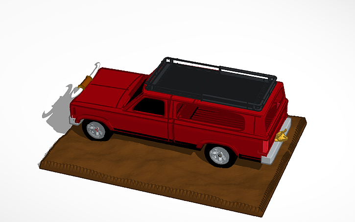 3D design 1987 Ford Ranger - Tinkercad