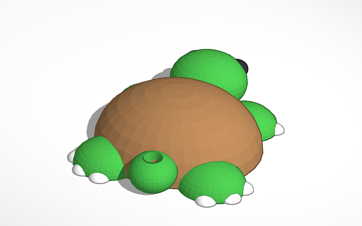 3D design Copy of Turtle | Tinkercad