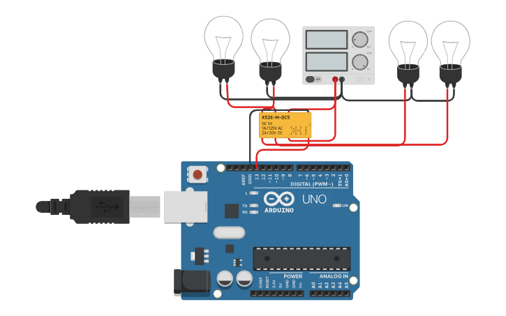 Circuit design 35 Marcellinus PKK relay - Tinkercad