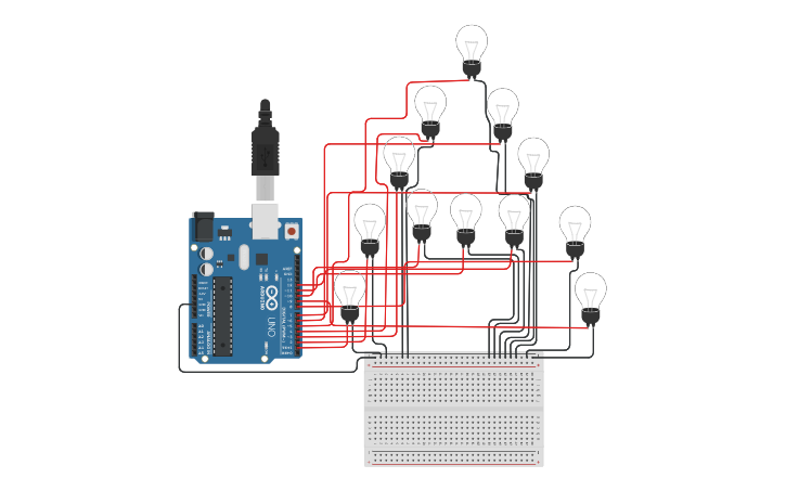 Circuit design Prog 15 - Tinkercad