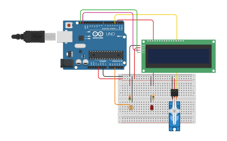Circuit Design Tugas Trui Tinkercad