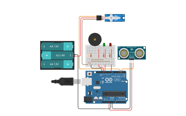 Circuit design N2 Microcontroladores p2 - Controle de passagem de carro ...