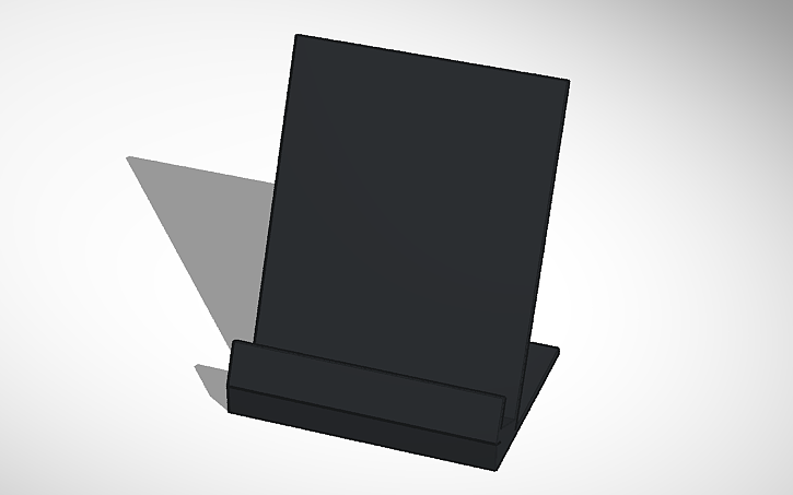 3D design smith/phone stand - Tinkercad
