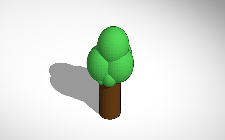 3D design tree | Tinkercad