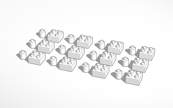 3D design Simple Lego Models - Tinkercad