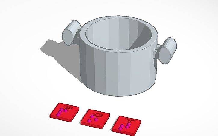3D design Pot - Tinkercad