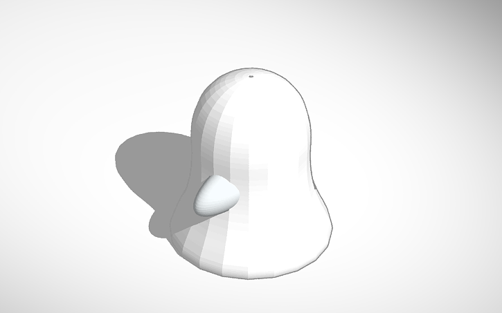 3D design Ghost - Tinkercad