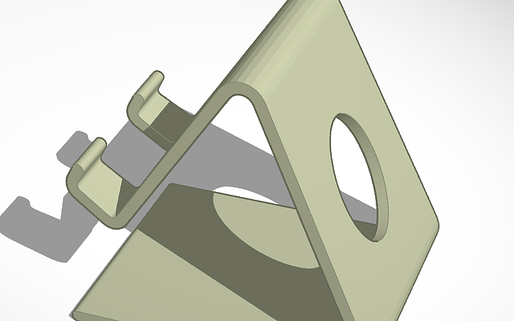 3D design iPhone Stand - Tinkercad