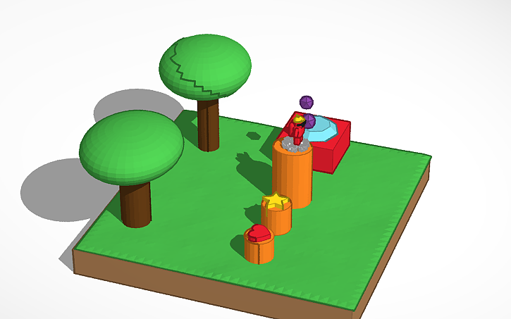 3d Design Mario Tinkercad