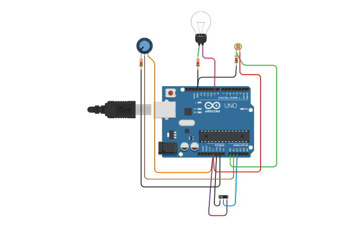 Circuit design Final Project DMP | Tinkercad