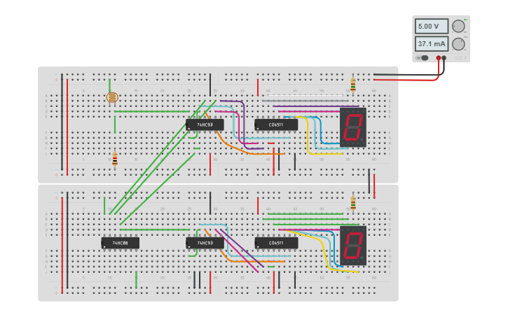 Circuit Design Object Counter 00 99 Tinkercad