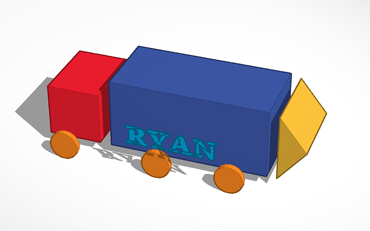 3D design Trash Truck | Tinkercad