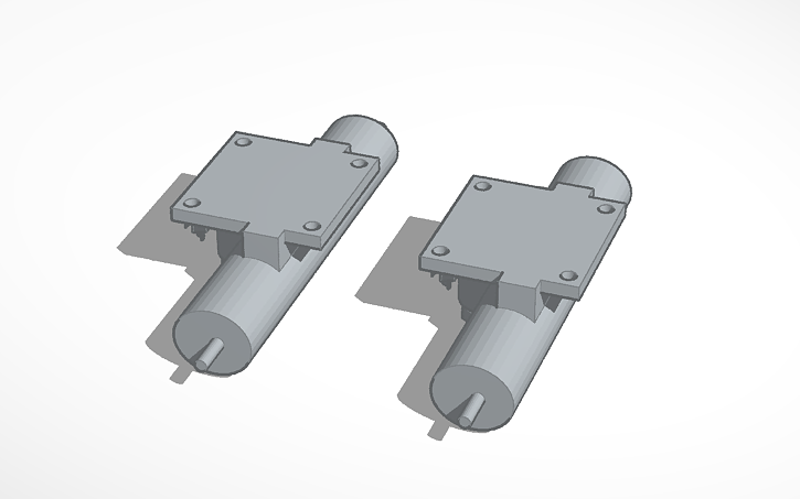 3D design Fingerboard Trucks - Tinkercad