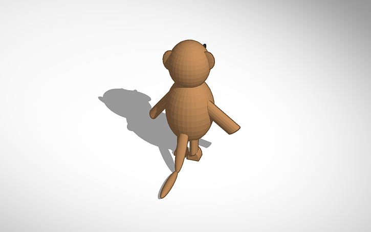 3D design Monkey - Tinkercad