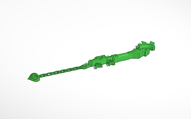 3D design "Legend of Zelda" Keyblade - Tinkercad