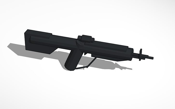 3D design Gun #Lego - Tinkercad