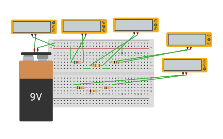 Circuit design CIRCUITO EN SERIE | Tinkercad