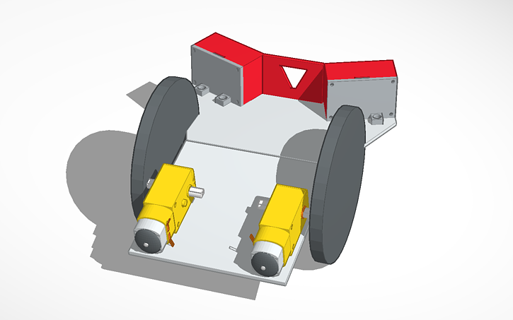 3D design 2 Engine 3 wheels | Tinkercad