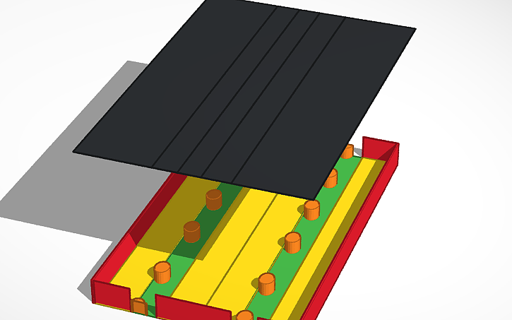 3D design Larvarium - Tinkercad