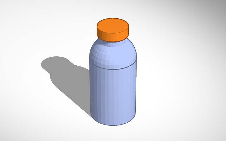 3D design Copy of bottle | Tinkercad