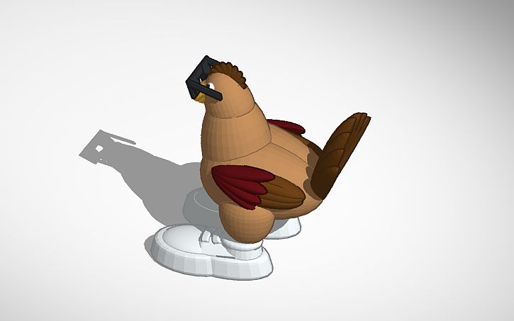 3D design goat - Tinkercad