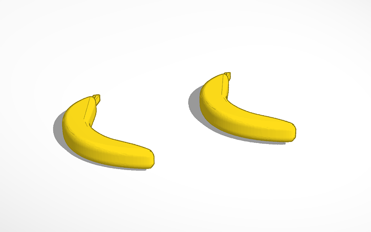 3D design Banana Boat - Tinkercad