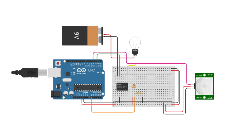 Circuit Design Sensor De Luminosidade Arduino Tinkerc